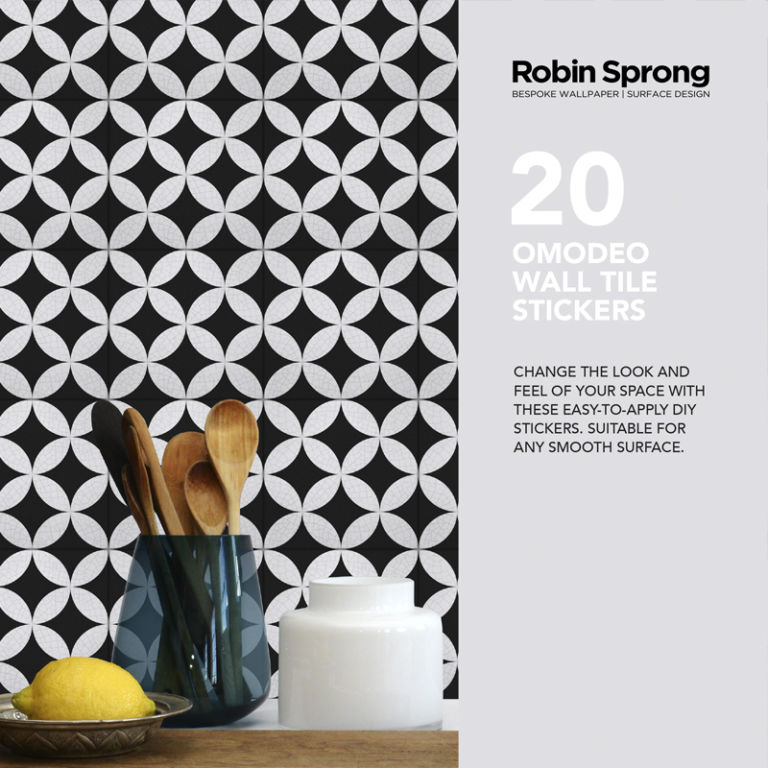 Wall Tile Stickers | Tile Transfers & Decals - Robin Sprong