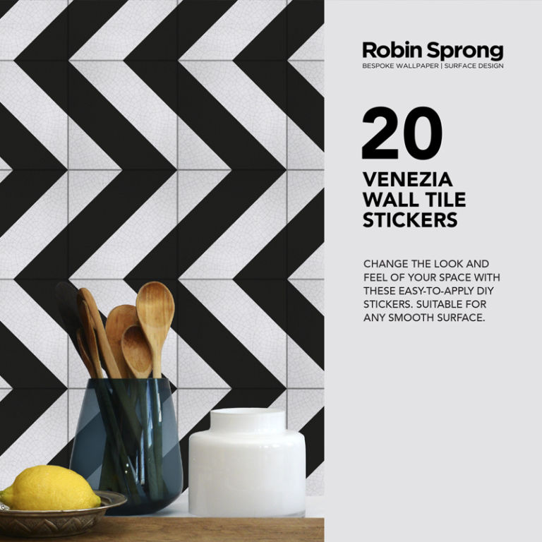 Wall Tile Stickers | Tile Transfers & Decals - Robin Sprong